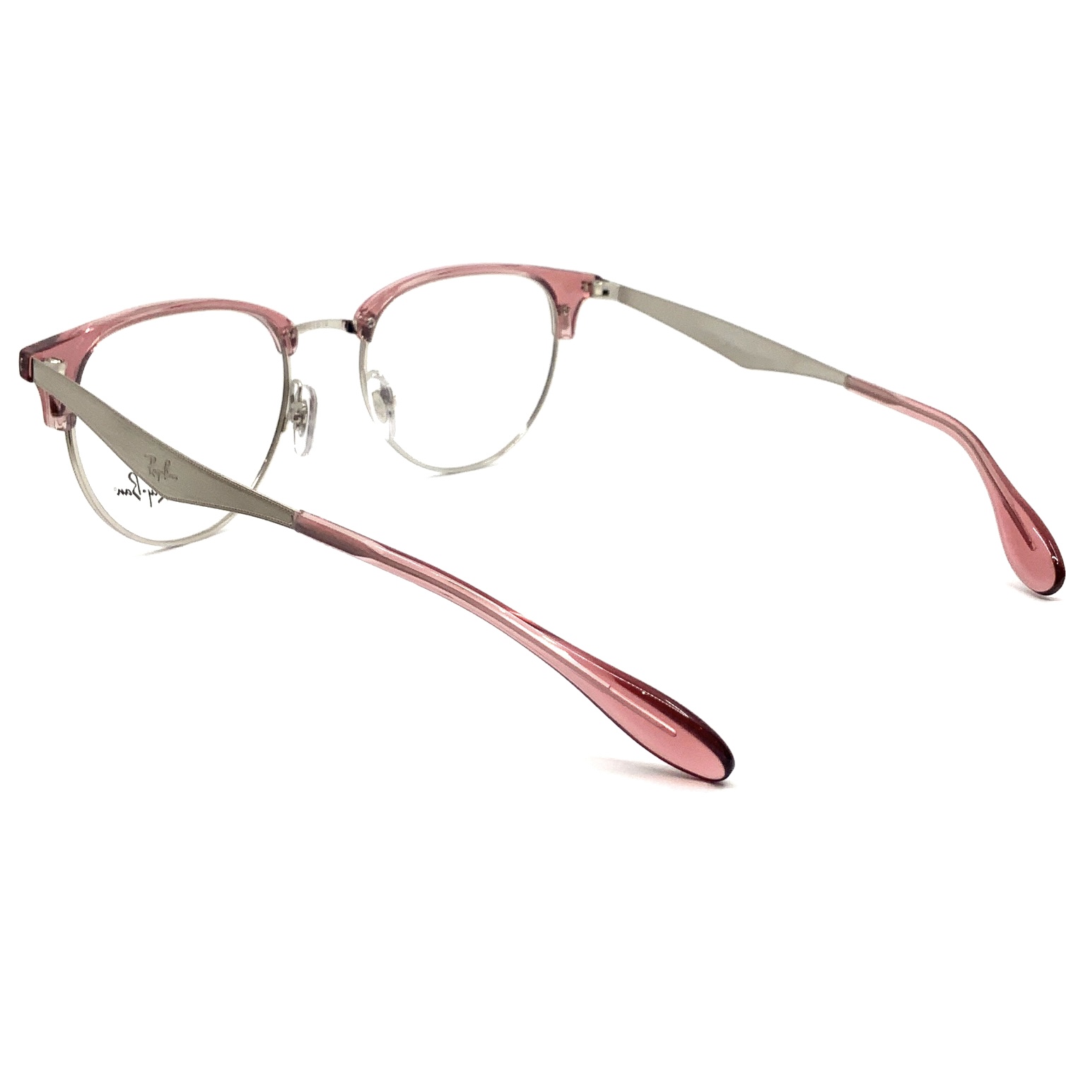 Ray-Ban レイバン メガネ RX6396 3131 TRANSPARENT RED ON SILVER 51サイズ (在庫あり) Ray ...